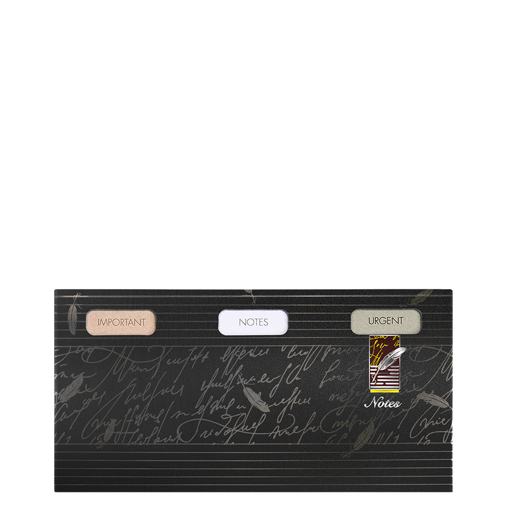 3 in 1 Pad - Black - Nightingale Paper Products