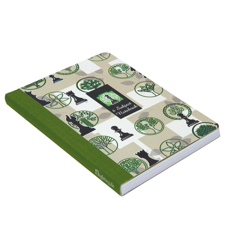 6 Subject Notebook - C - STD - Nightingale Paper Products
