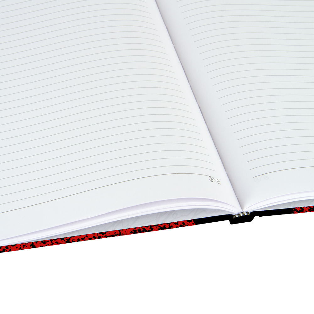 Oxford Notebook - Red - Nightingale Paper Products